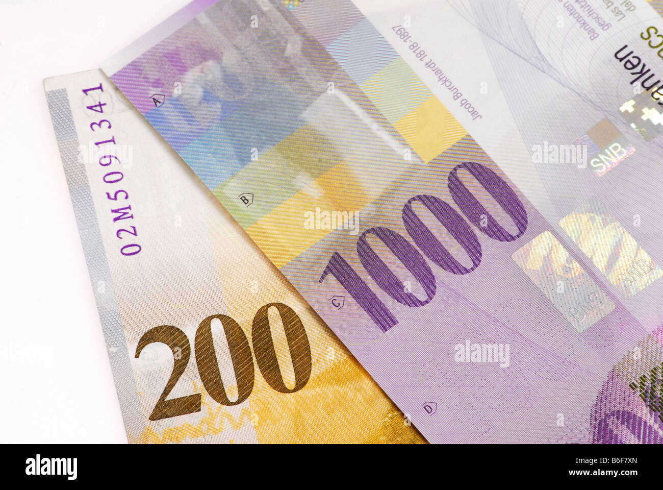 200 swiss francs hi-res stock photography and images - Alamy