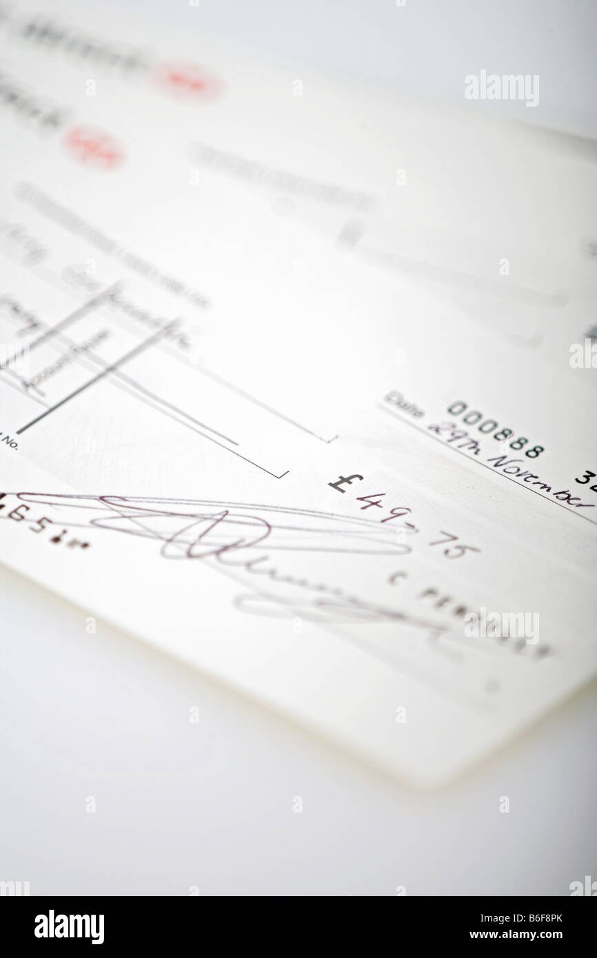 Pay cheque hi-res stock photography and images - Alamy