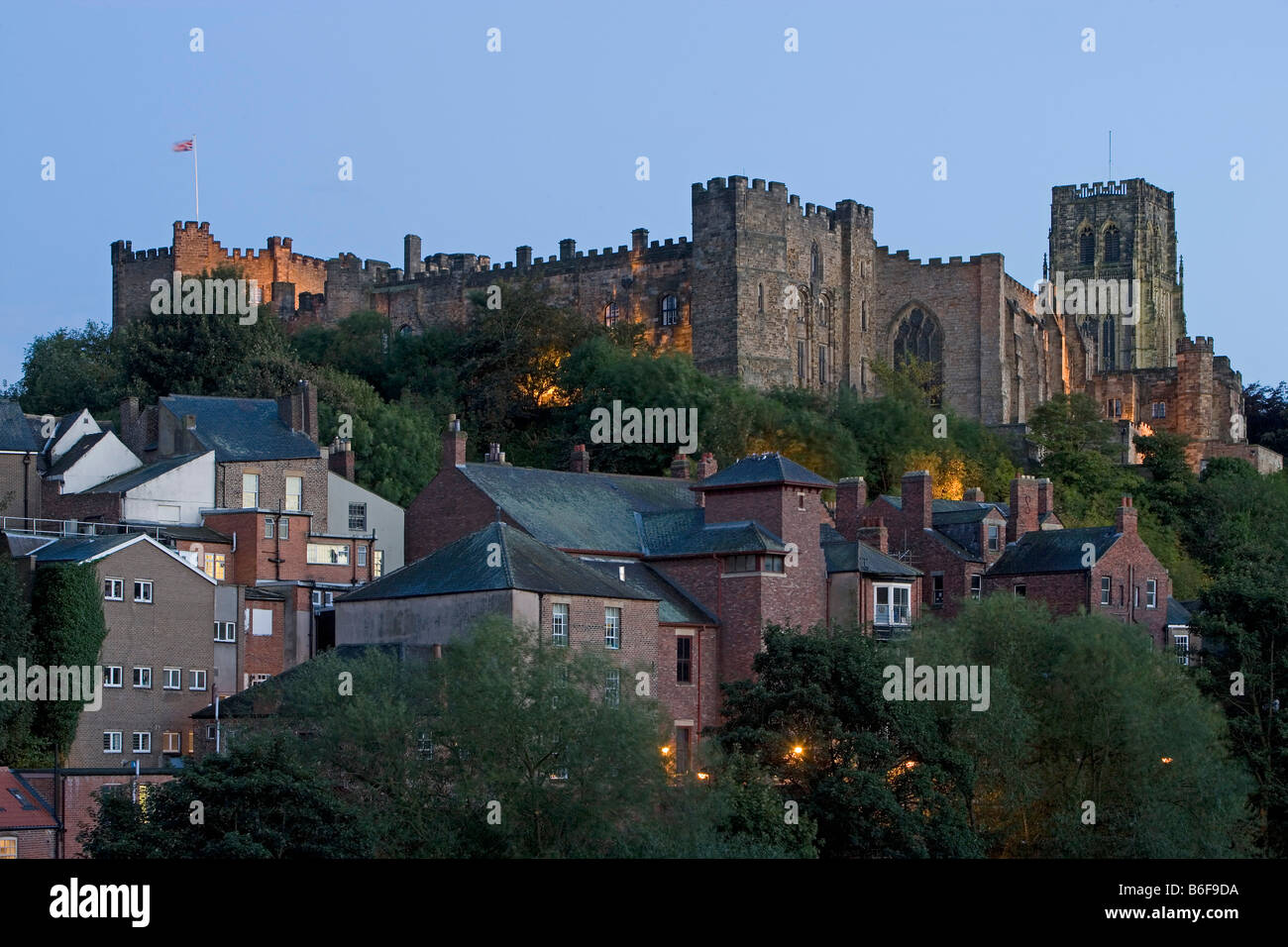 Durham River Wear riverside castle cathedral Durhamshire UK Great ...