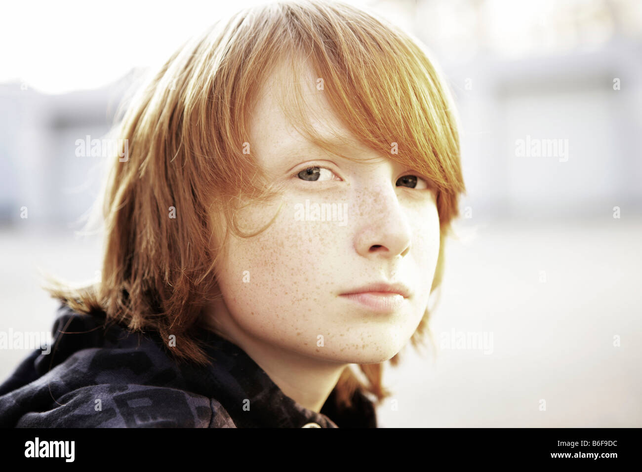 Boy 12 red hair hi-res stock photography and images - Alamy