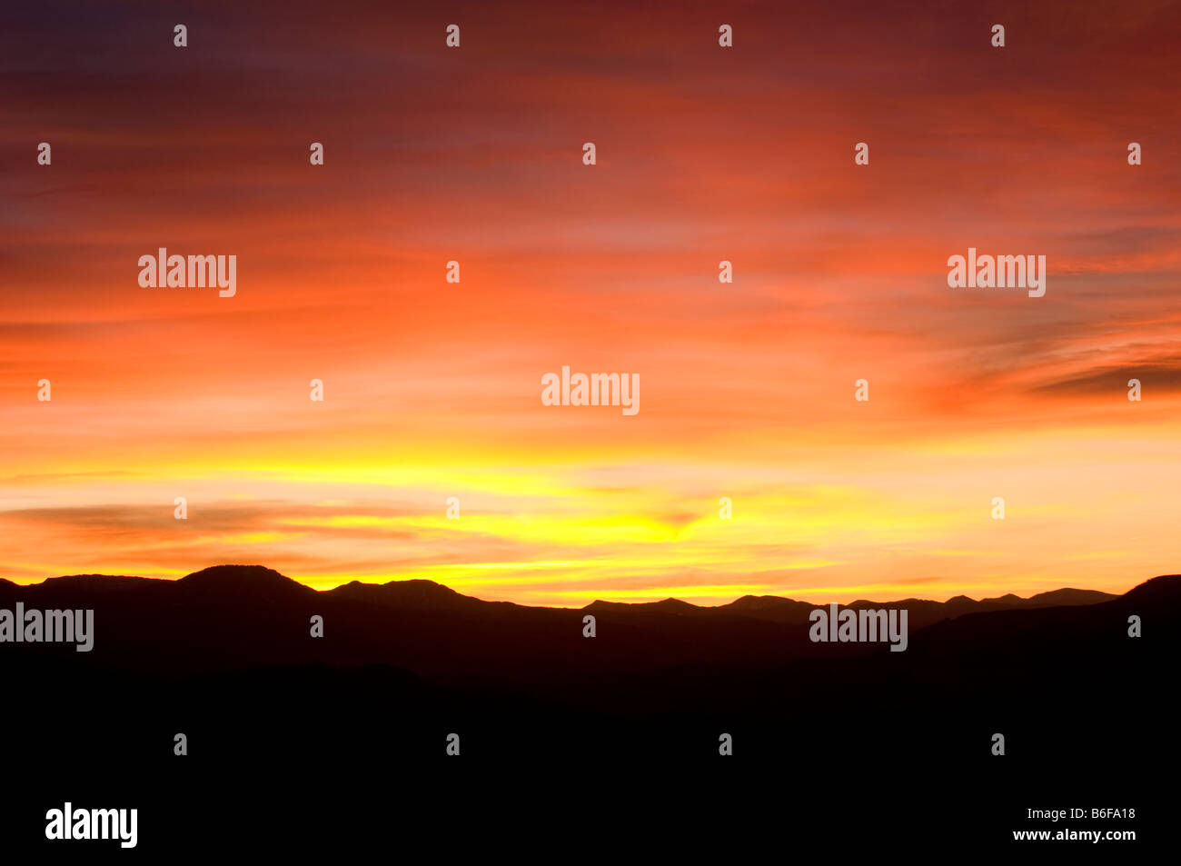 Yellowstone sunrise hi-res stock photography and images - Alamy