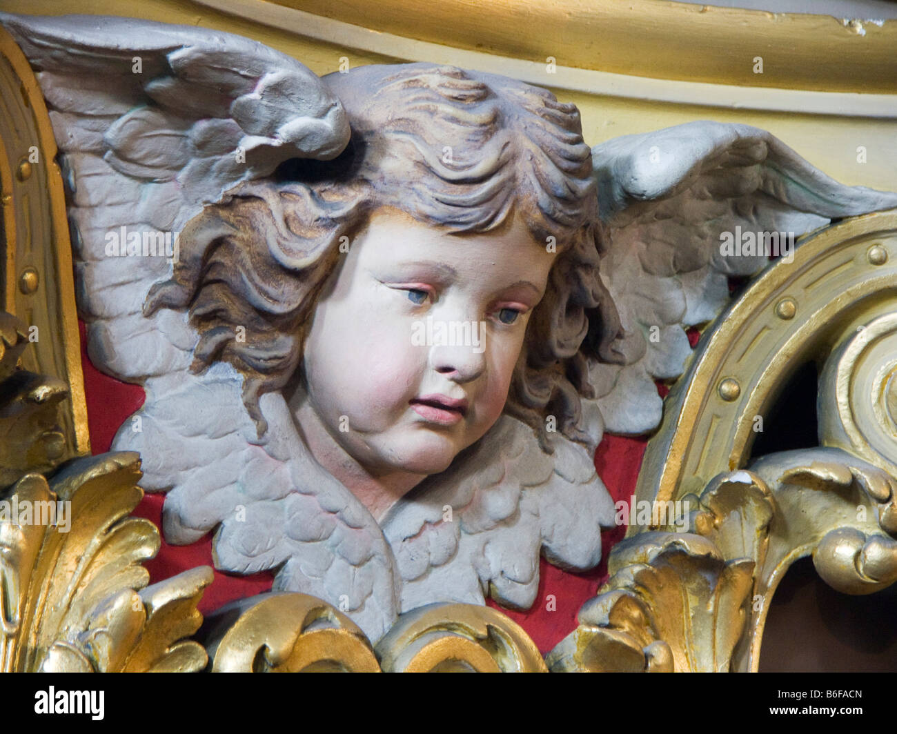 Cherub with wings hi-res stock photography and images - Alamy