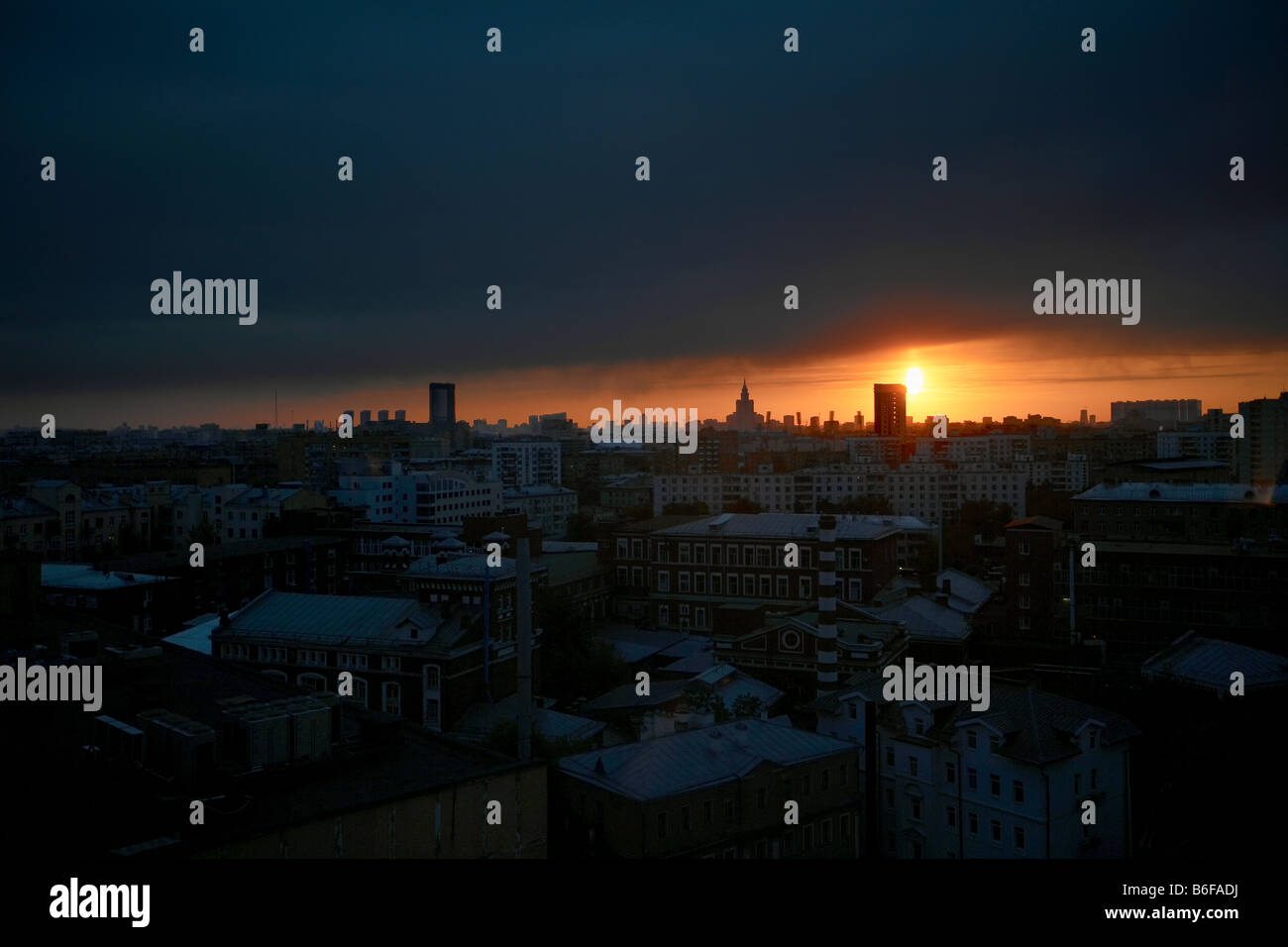 Moscow skyline hi-res stock photography and images - Alamy