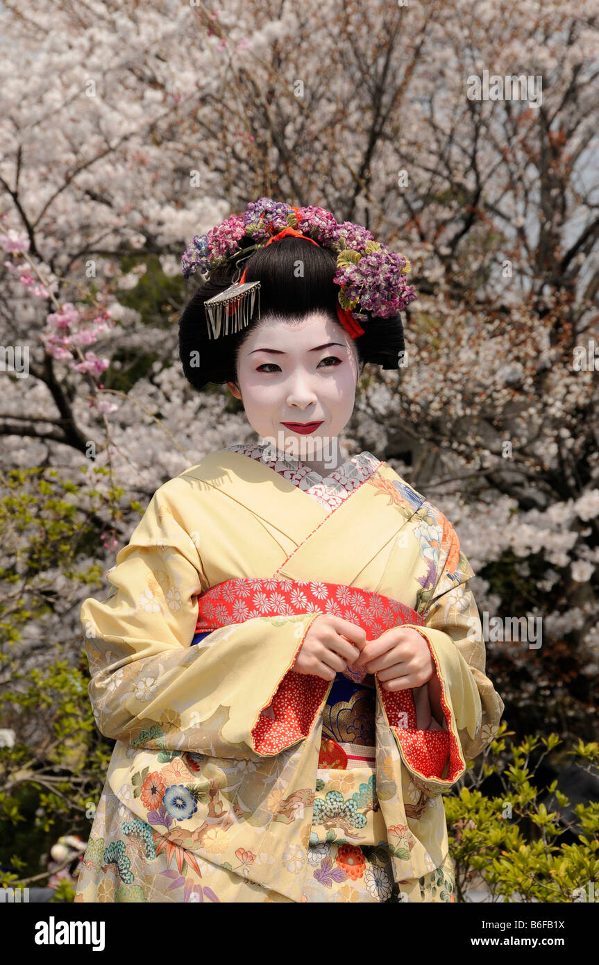Japanische maiko hi-res stock photography and images - Alamy