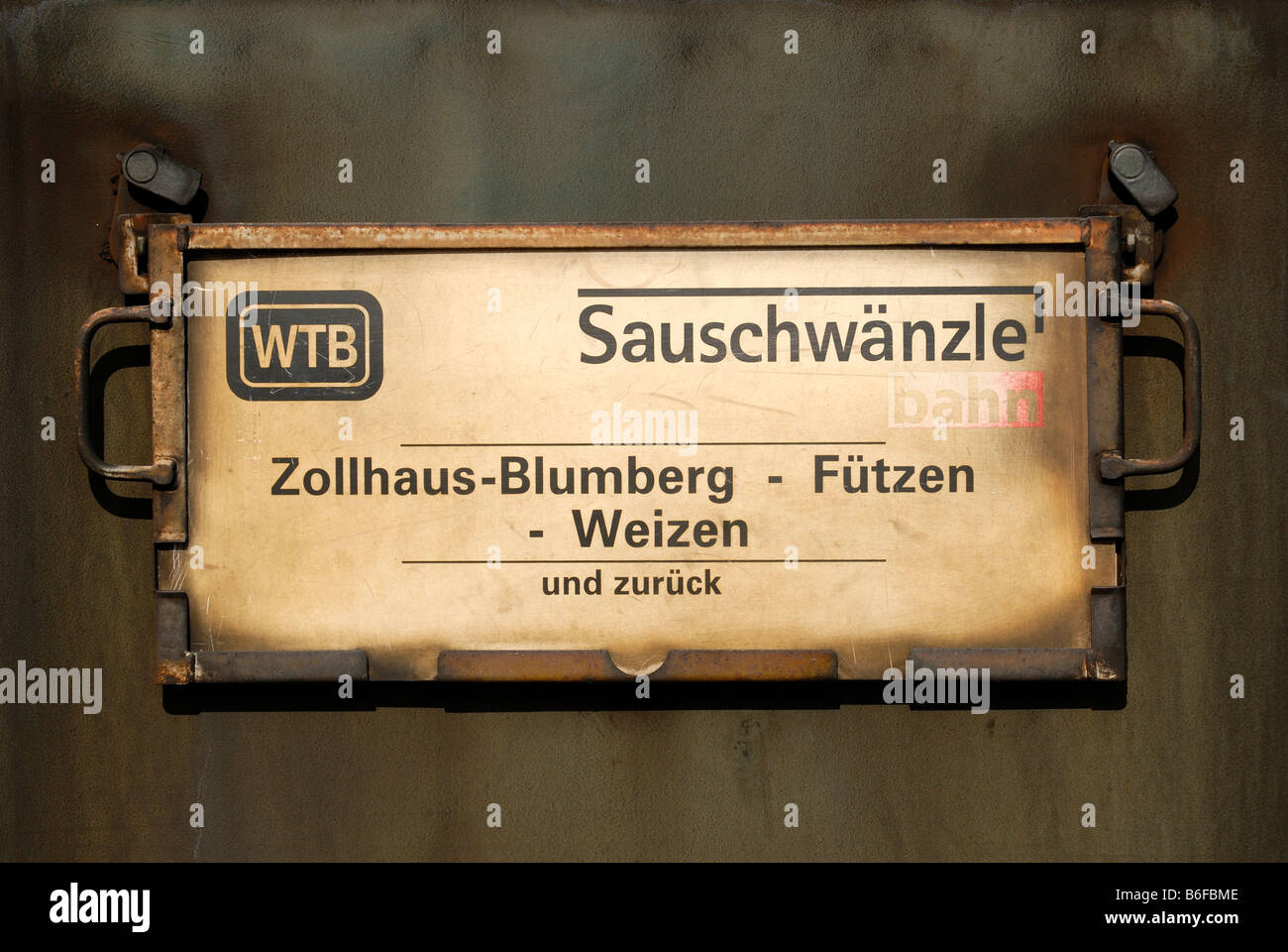 Train destination boards hi-res stock photography and images - Alamy