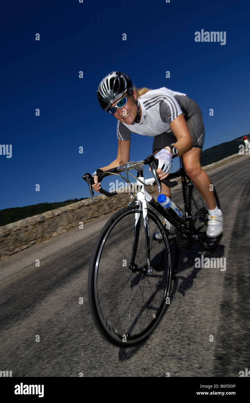 Female french cyclist hi-res stock photography and images - Alamy