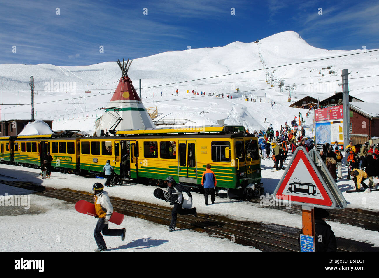 Wengernalpbahn hi-res stock photography and images - Alamy