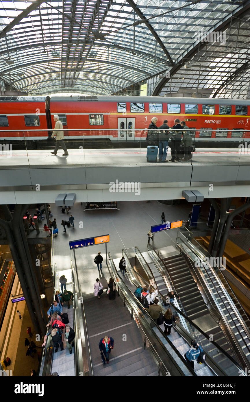 Berlin Central Station, Germany, Europe Stock Photo - Alamy