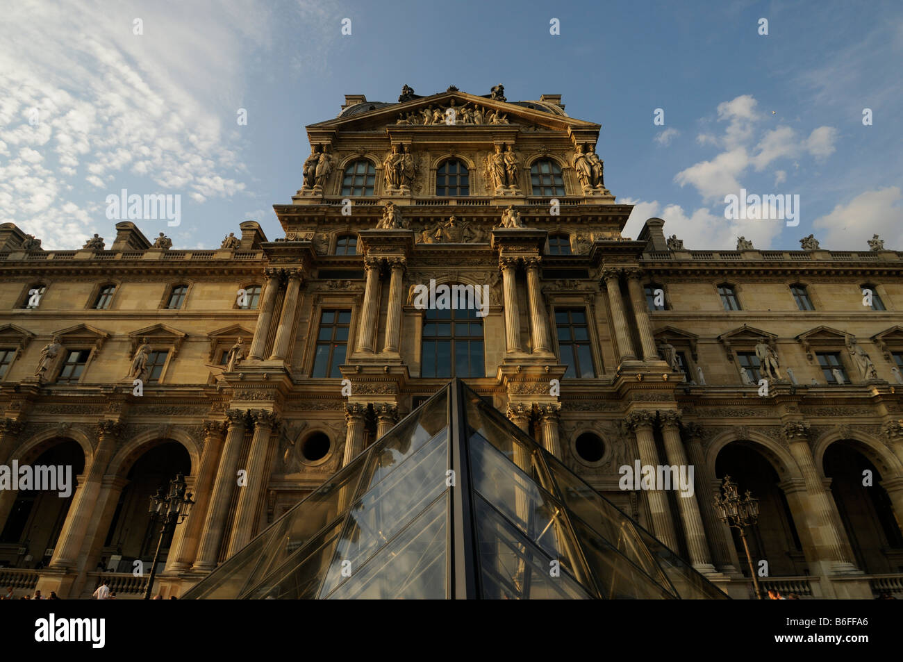 Louvre facades hi-res stock photography and images - Alamy