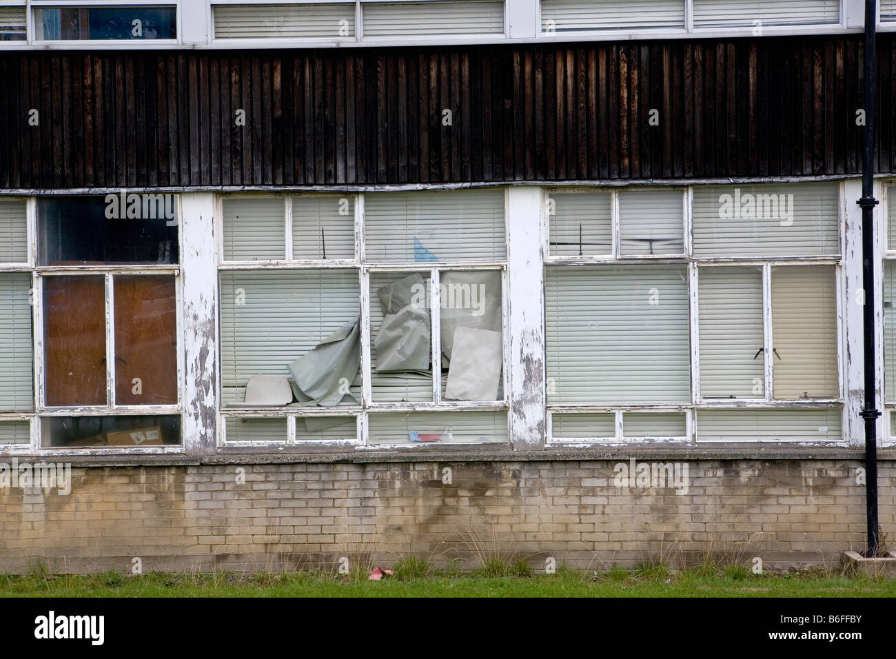 Run Down School Building