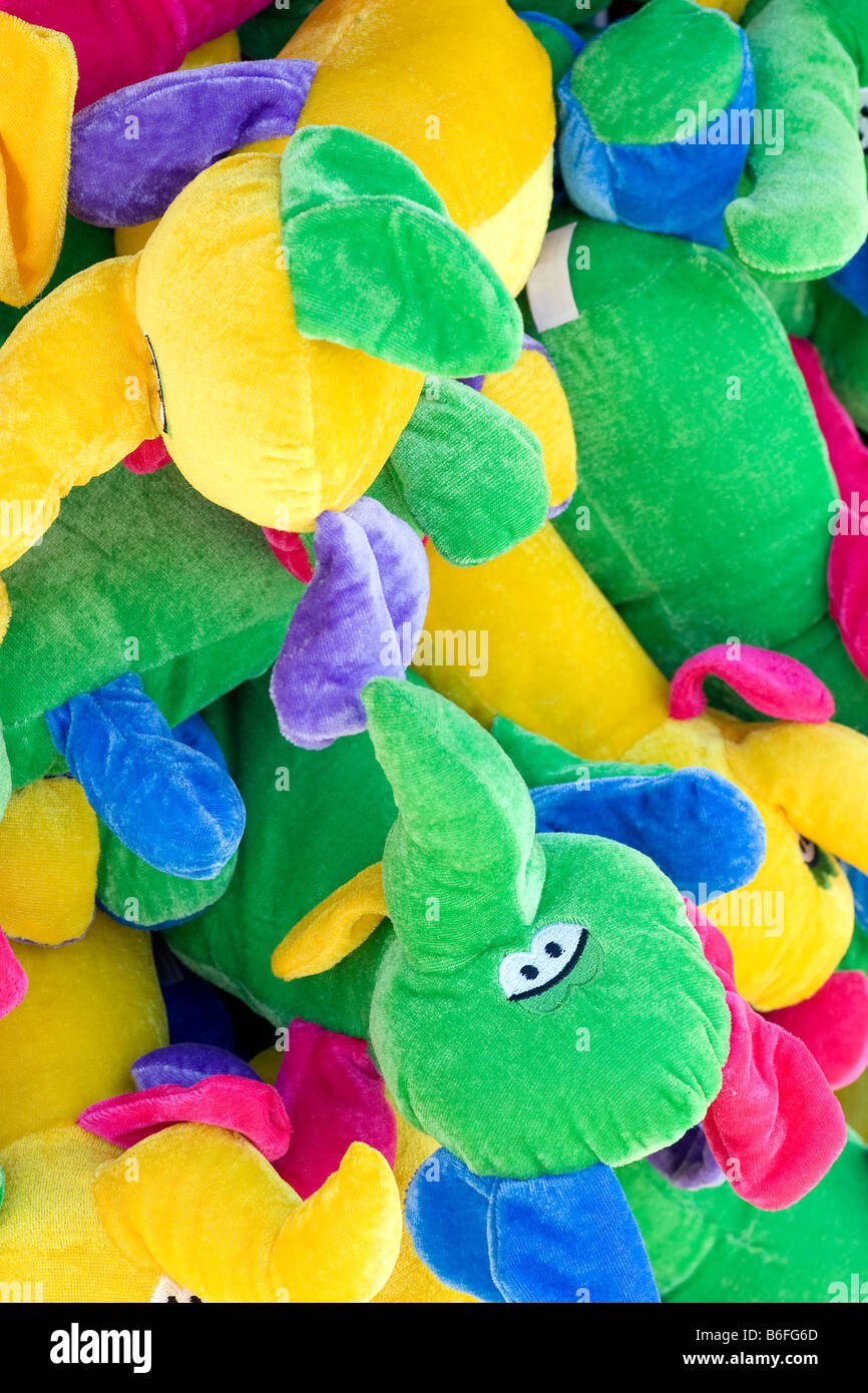 Pink stuffed elephant hi-res stock photography and images - Alamy