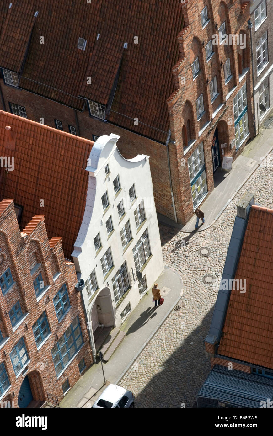 Birds eye view city streets hi-res stock photography and images - Alamy