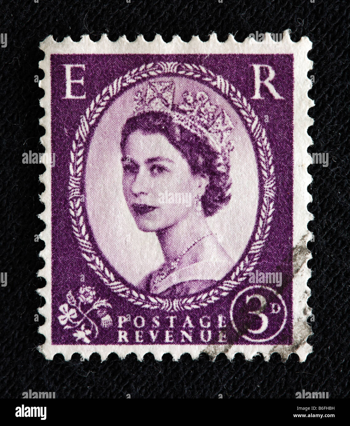 Postage stamp great britain queen hi-res stock photography and images ...