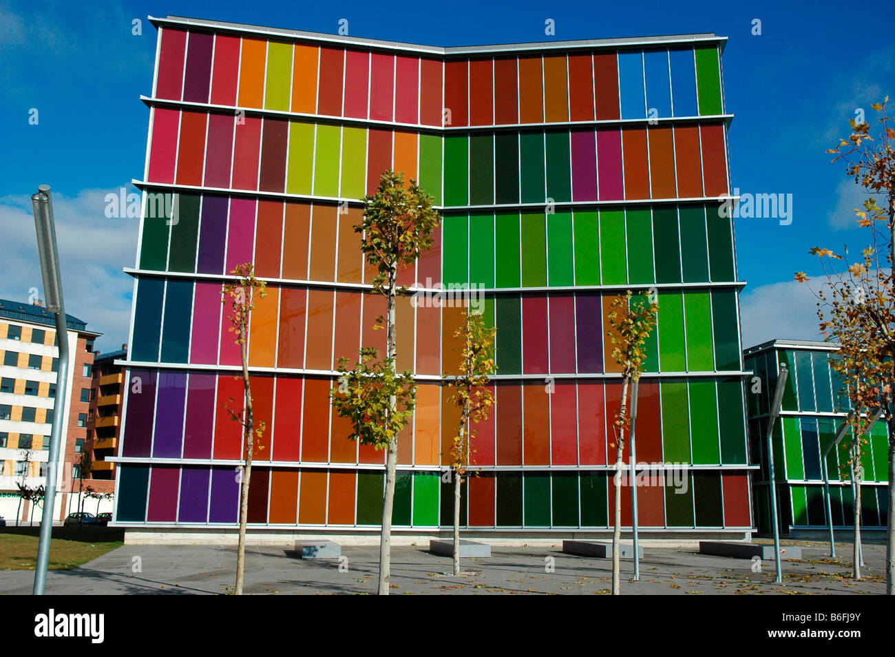 Contemporary Art Museum MUSAC in LEON Castile and Leon Spain Stock ...