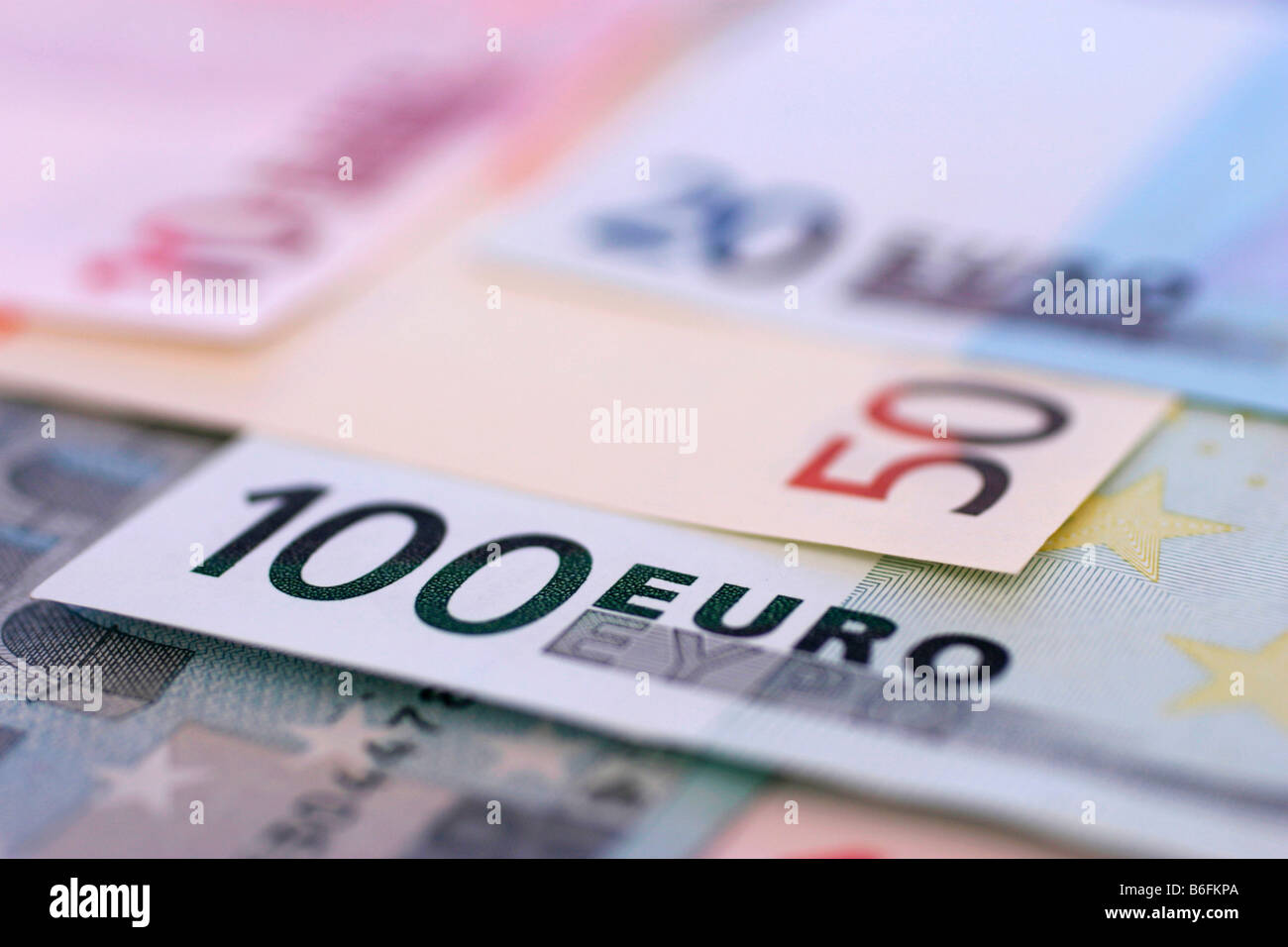 Euro bank notes Stock Photo - Alamy
