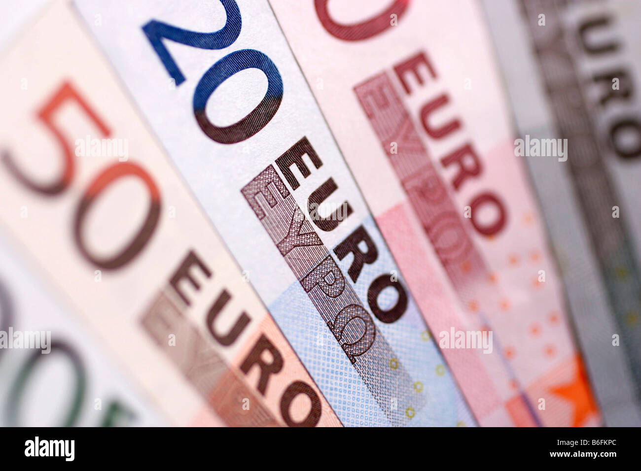 Euro bank notes Stock Photo - Alamy