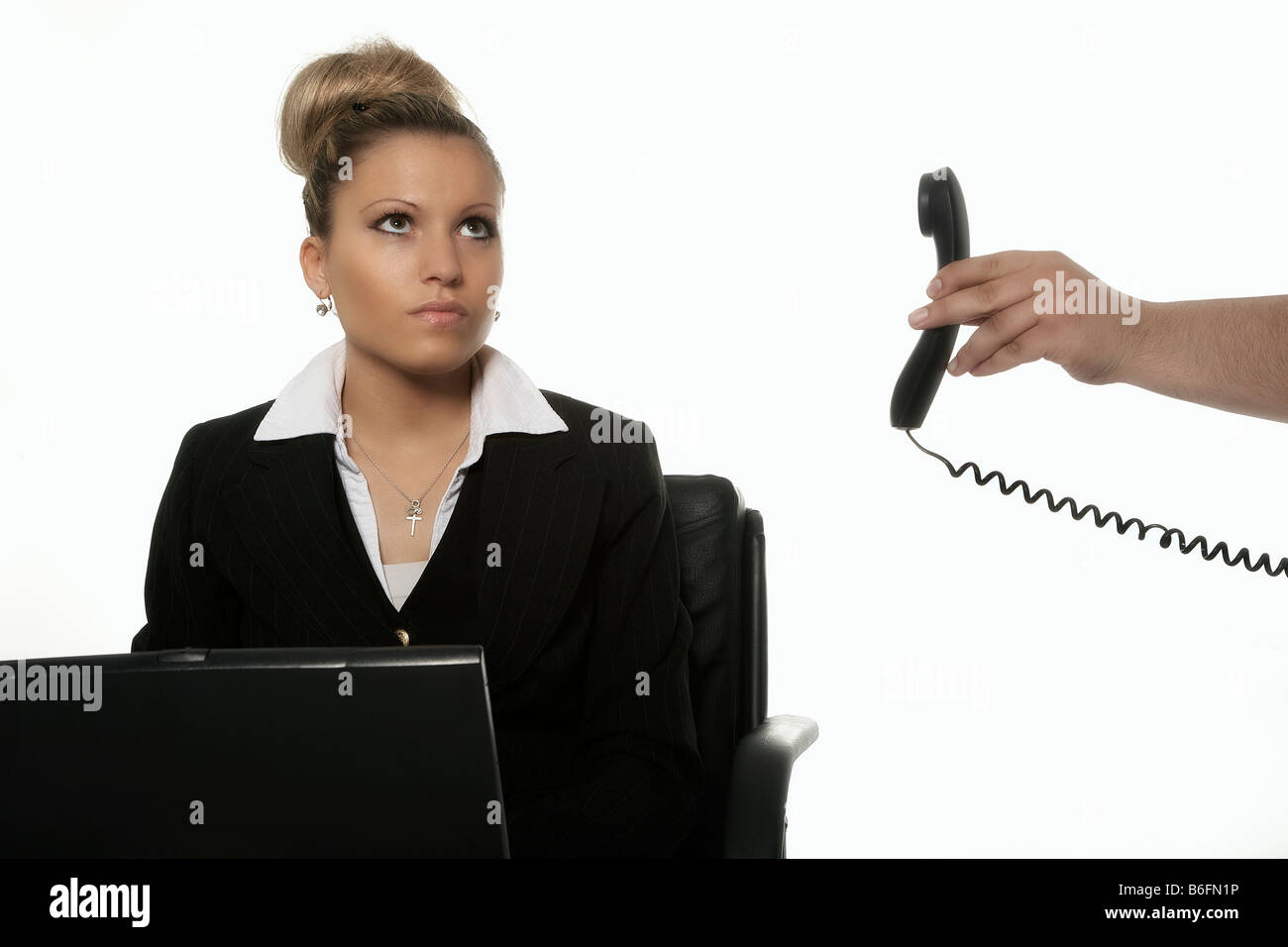 Receiving a call hi-res stock photography and images - Alamy