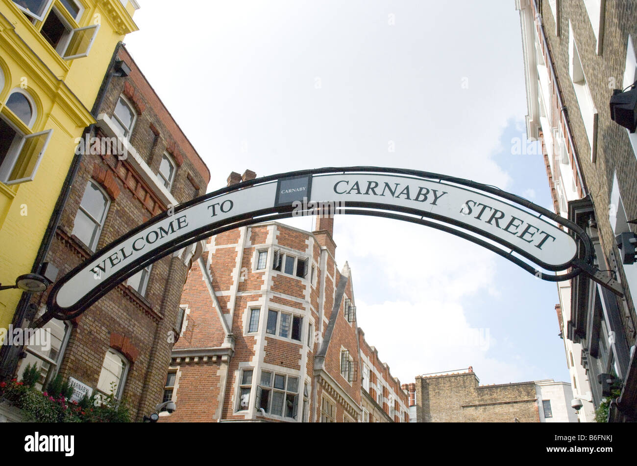 welcome to carnaby street sign in london england united kingdom Stock ...