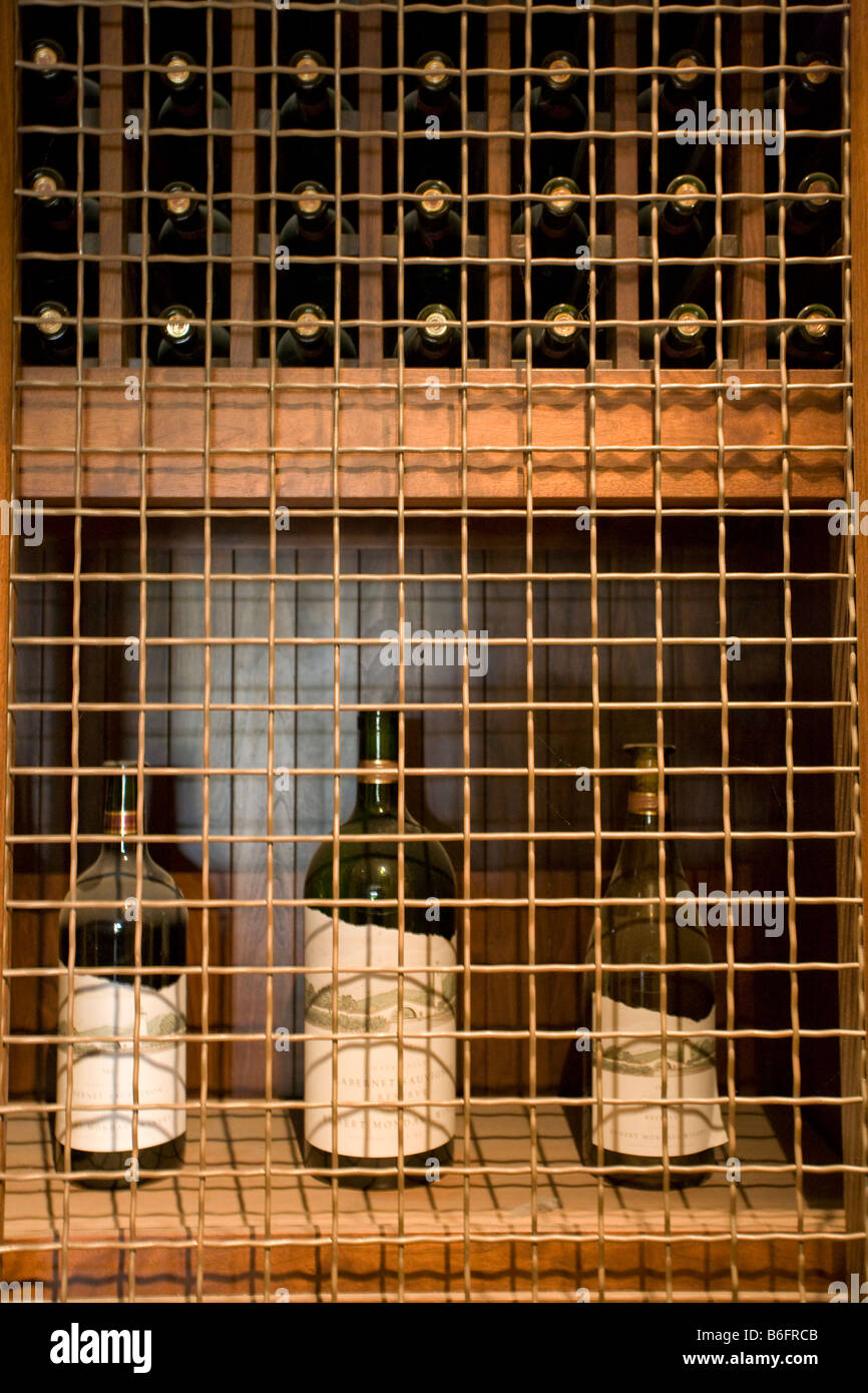 Expensive wine collection at the Robert Mondavi Winery Stock Photo - Alamy