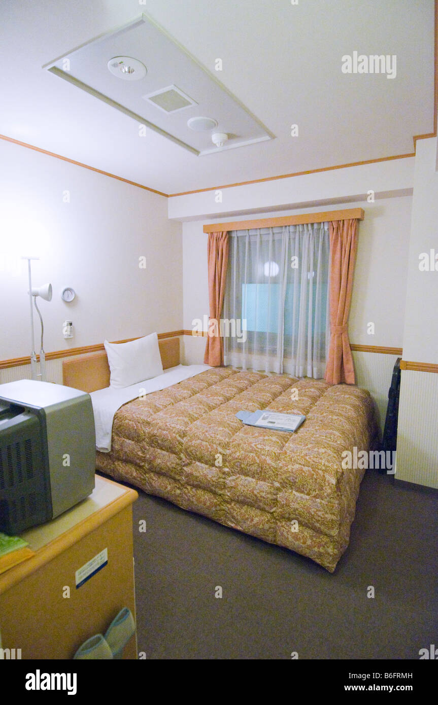 Typical single room in the budget hotel chain Toyoko Inn Japan Stock ...