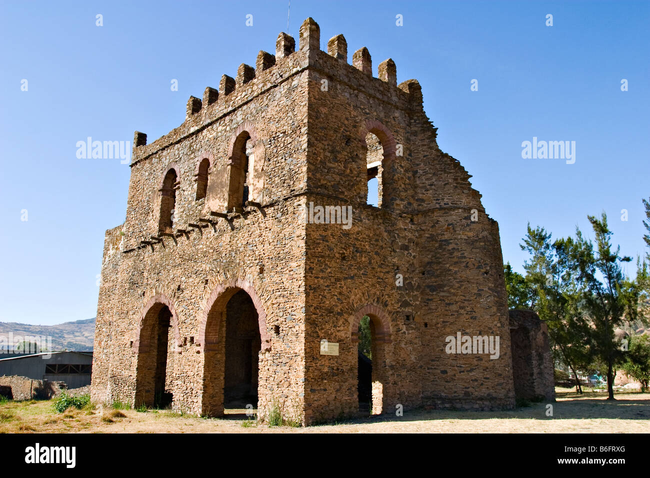 Fasiladas' Archive or Chancellery, Royal Enclosure, Gondar, Ethiopia ...