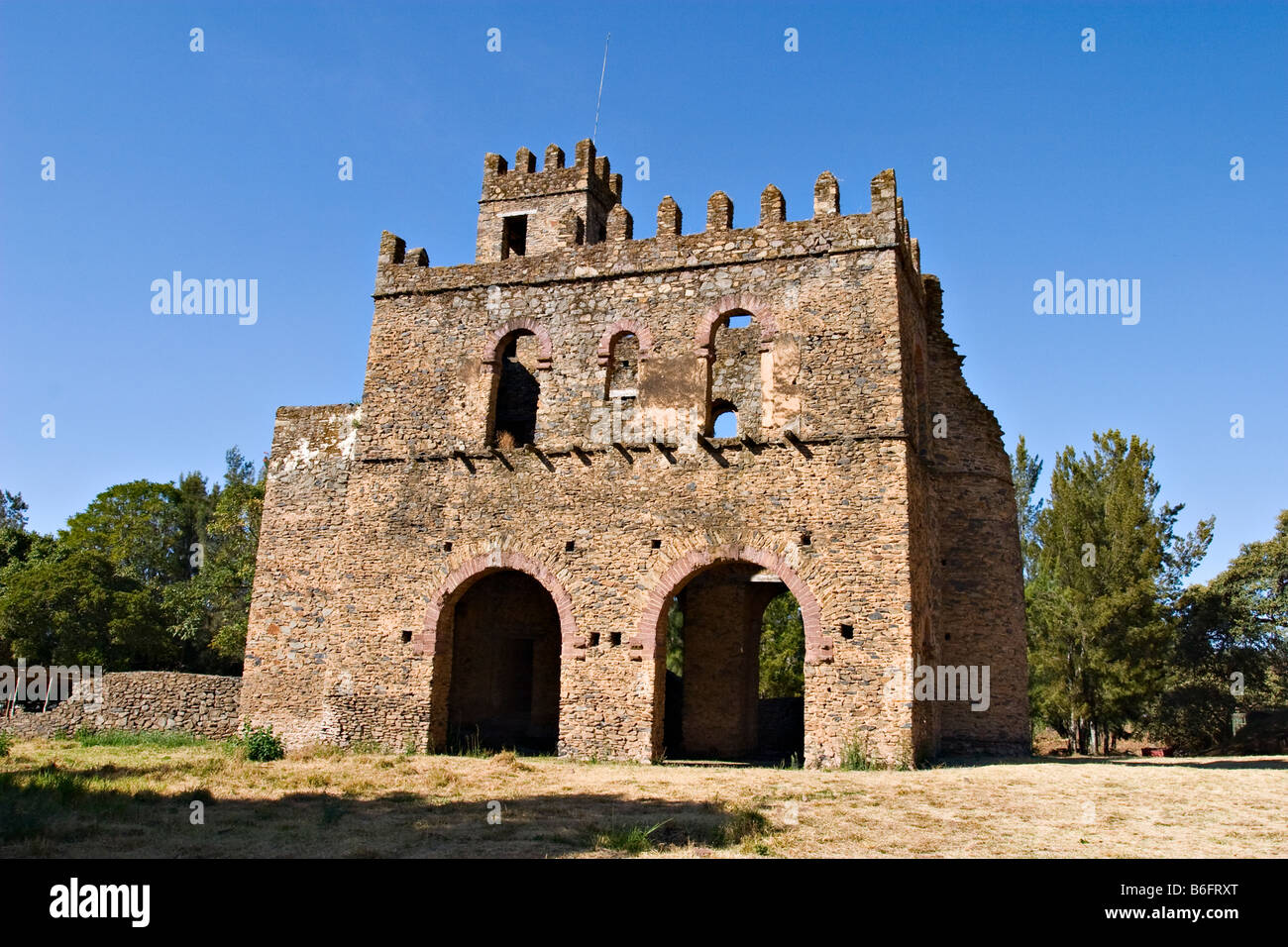 Fasiladas' Archive or Chancellery, Royal Enclosure, Gondar, Ethiopia ...