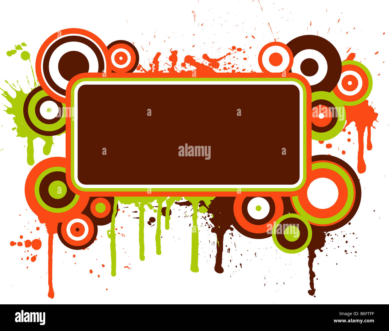 Retro pattern Cut Out Stock Images & Pictures - Alamy