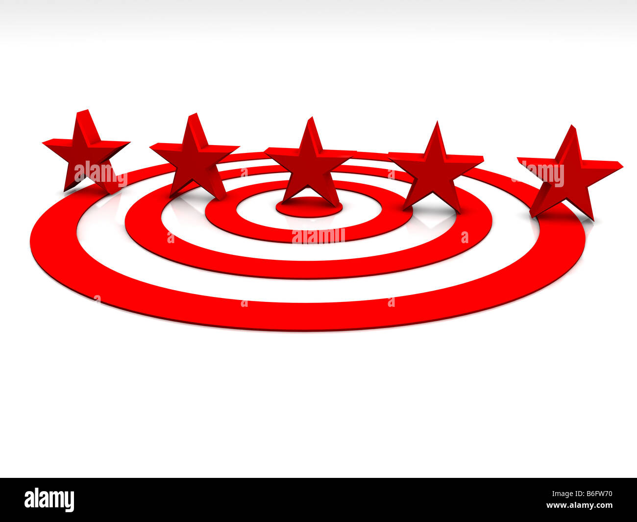 stars on white background Stock Photo - Alamy