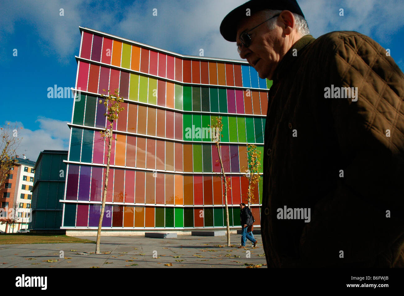 Contemporary Art Museum MUSAC in LEON Castile and Leon Spain Stock ...