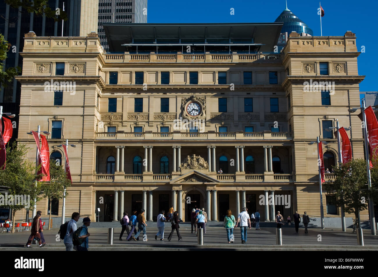 Customs House, typical of the sandstone buildings that appear ...