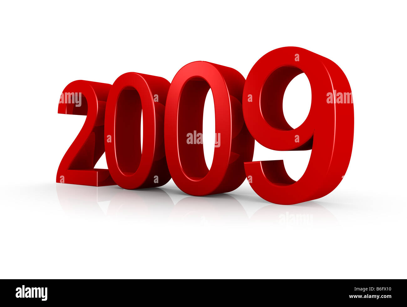 Happy 2009 Cut Out Stock Images & Pictures - Alamy