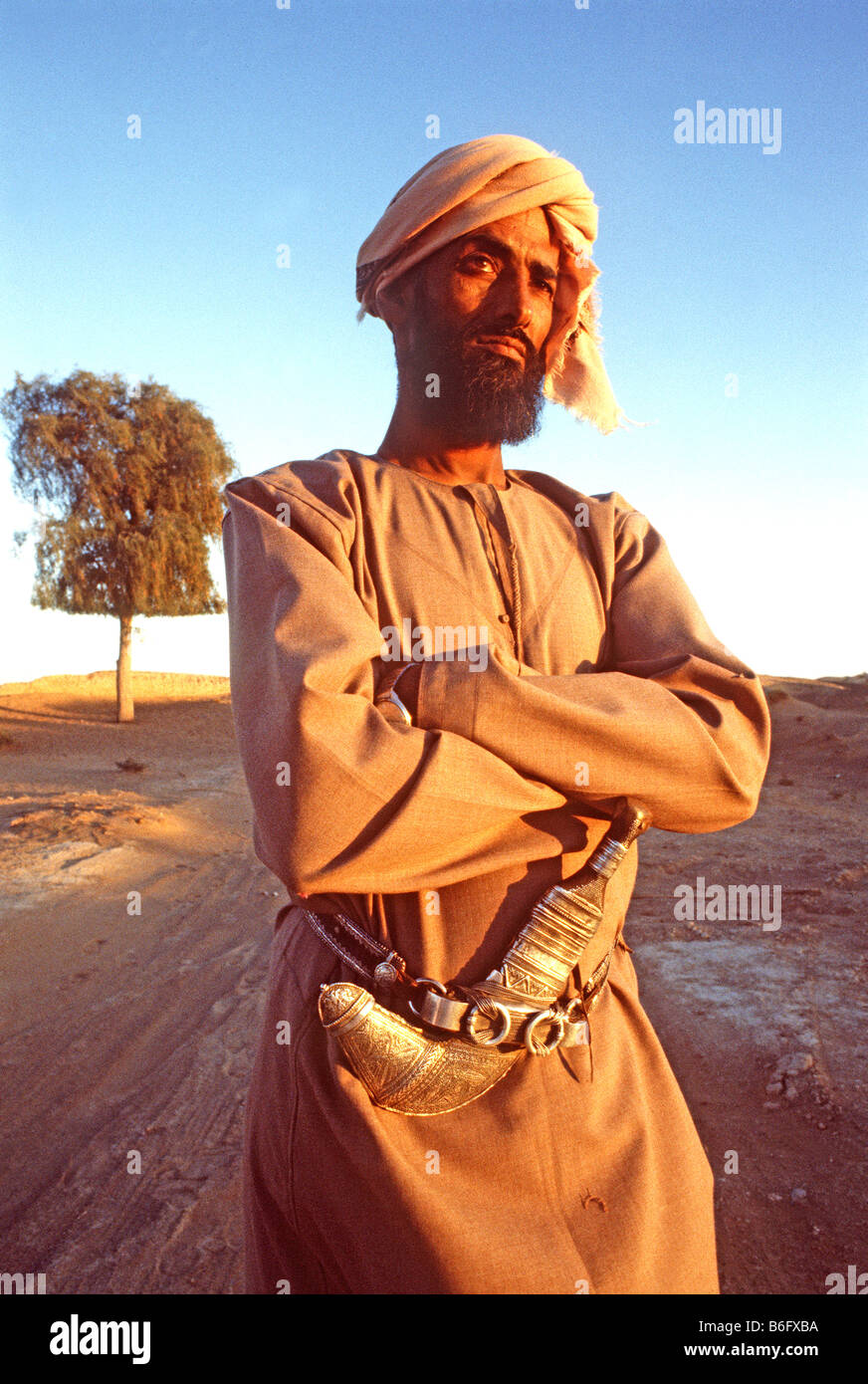 An Omani Arab, Bedouin Stock Photo - Alamy