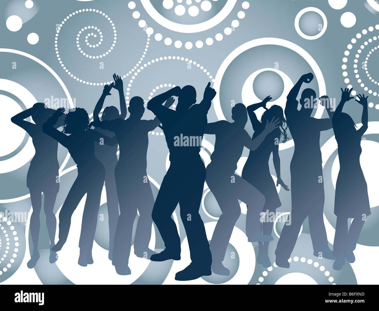 Retro party background Stock Photo - Alamy
