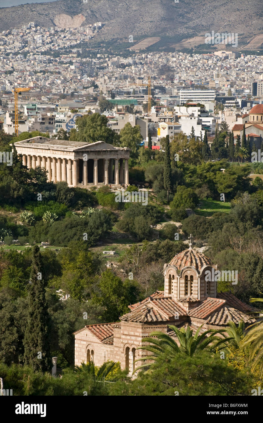 Athens ancient agora hi-res stock photography and images - Alamy