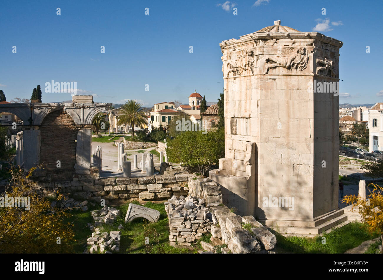 Tower of the winds athens hi-res stock photography and images - Alamy