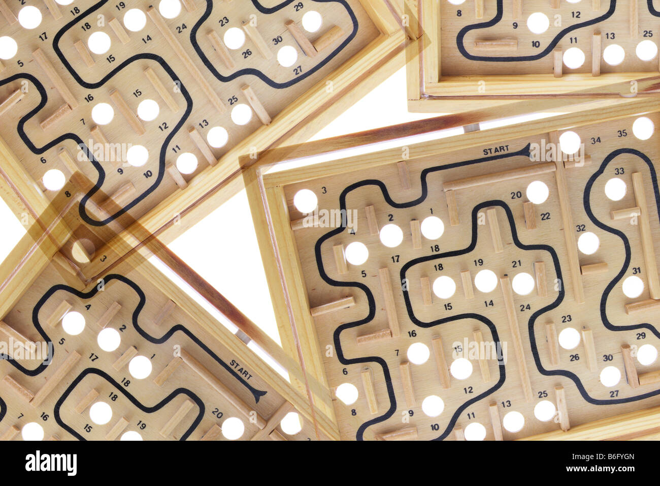 Maze game hi-res stock photography and images - Alamy