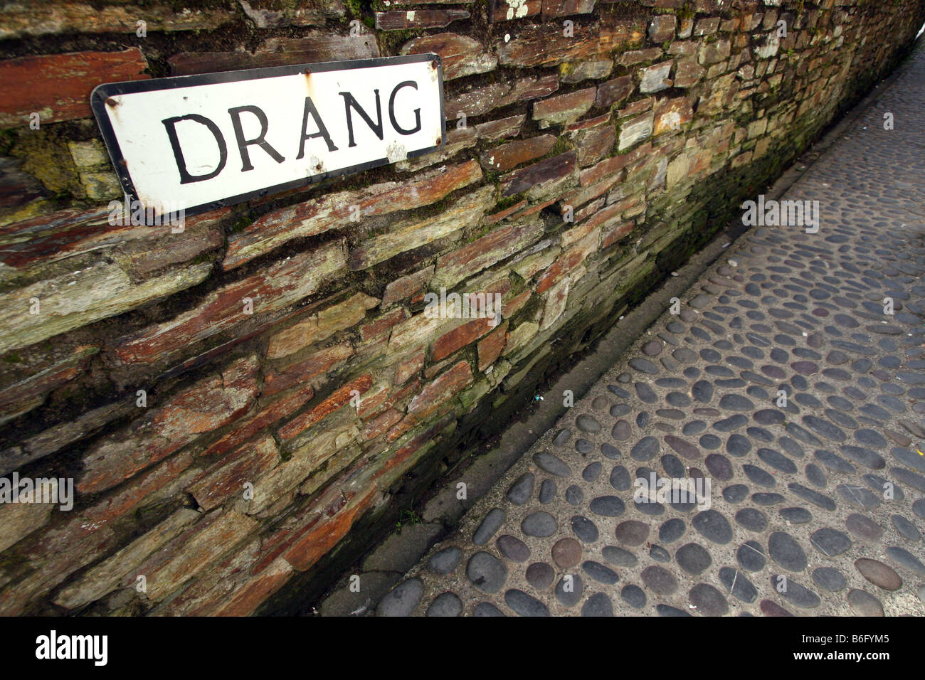 The Drang is a narrow cobbled alley in the popular shopping area of ...