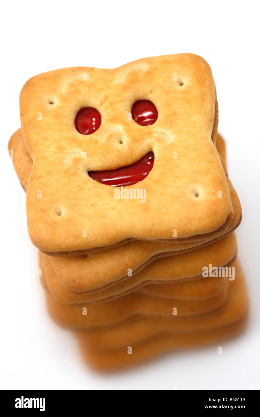 Happy faces biscuits hi-res stock photography and images - Alamy