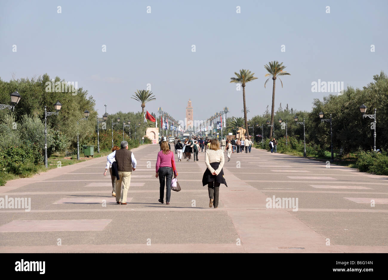 Marrakech marrakesh menara gardens hi-res stock photography and images ...
