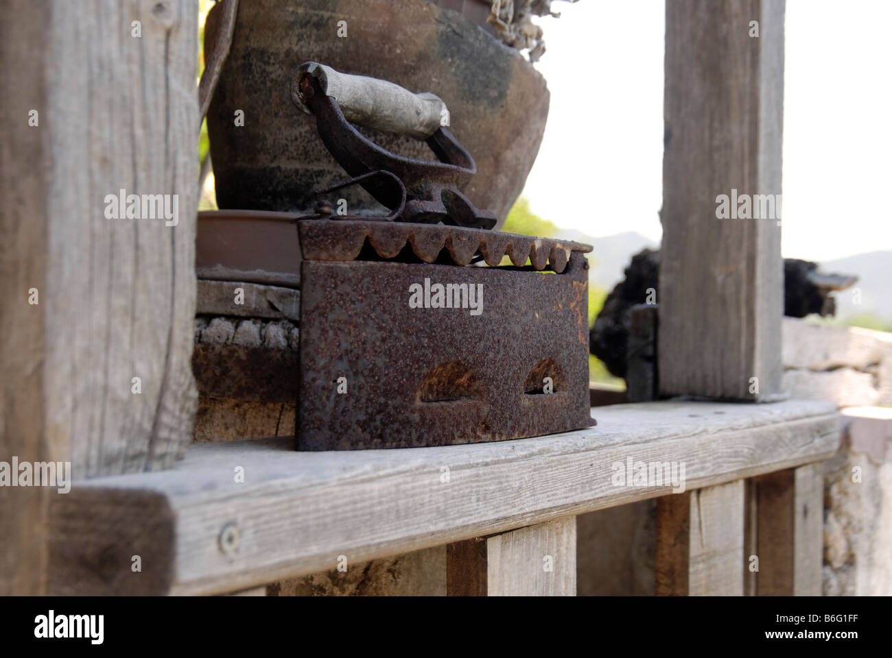 Old rusty iron Stock Photo - Alamy