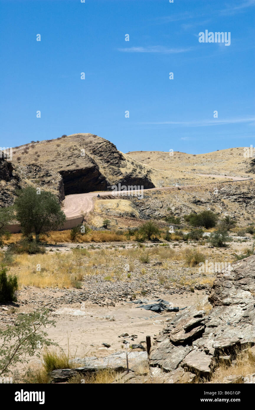 The Gaub Pass Namibia which serves as a stunning but sometimes ...