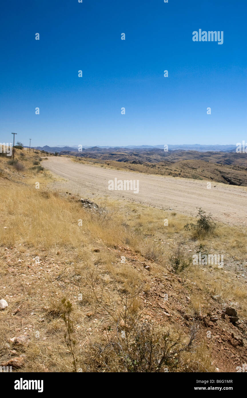 The Gamsberg Pass Namibia provides a route through the highlands with ...
