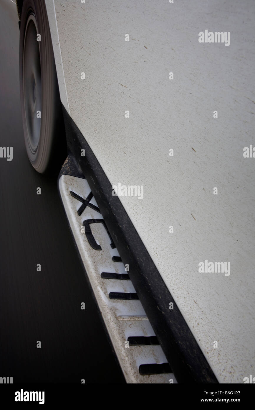 Silver car seen driving in hi-res stock photography and images - Alamy