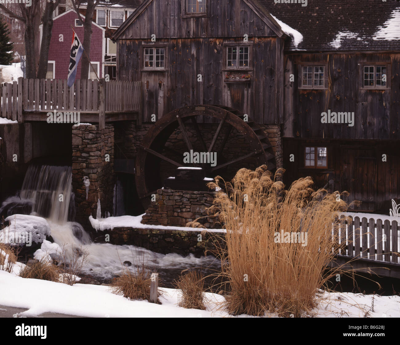 Jenney grist mill hi-res stock photography and images - Alamy