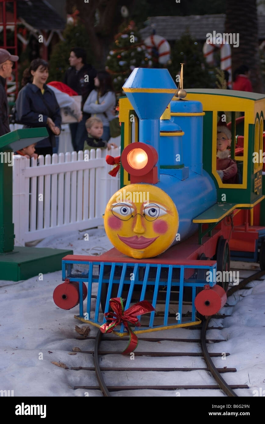 Santa christmas train High Resolution Stock Photography and Images - Alamy