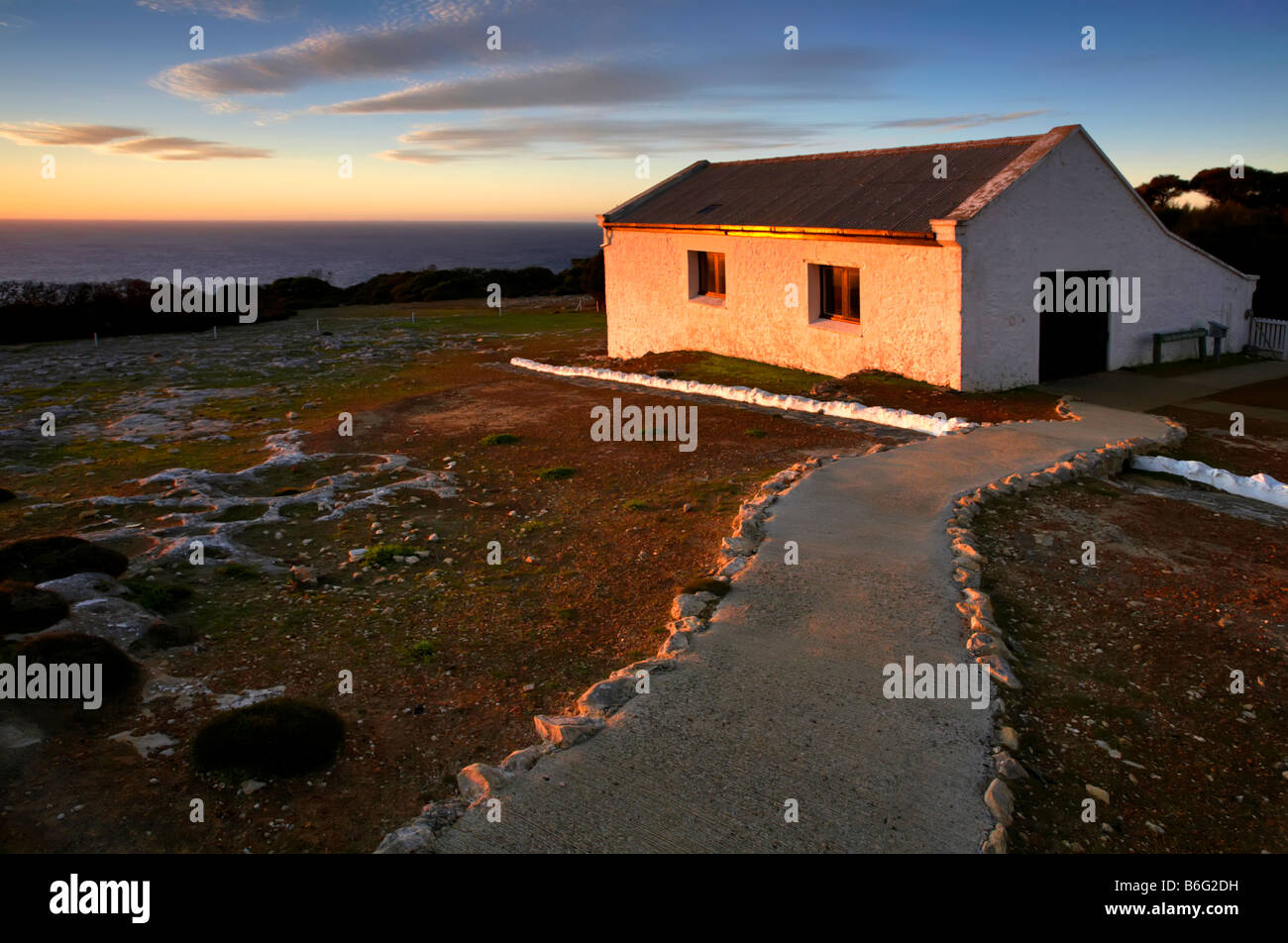Cape Borda Lighthouse Stock Photo - Alamy