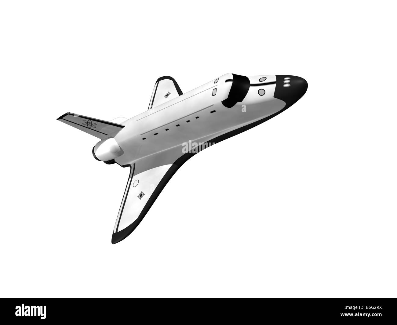 Space shuttle Black and White Stock Photos & Images - Alamy