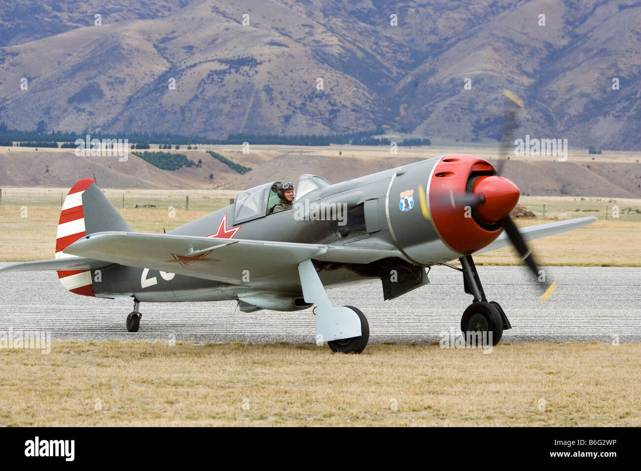 Lavochkin La 9 Russian fighter plane Stock Photo - Alamy