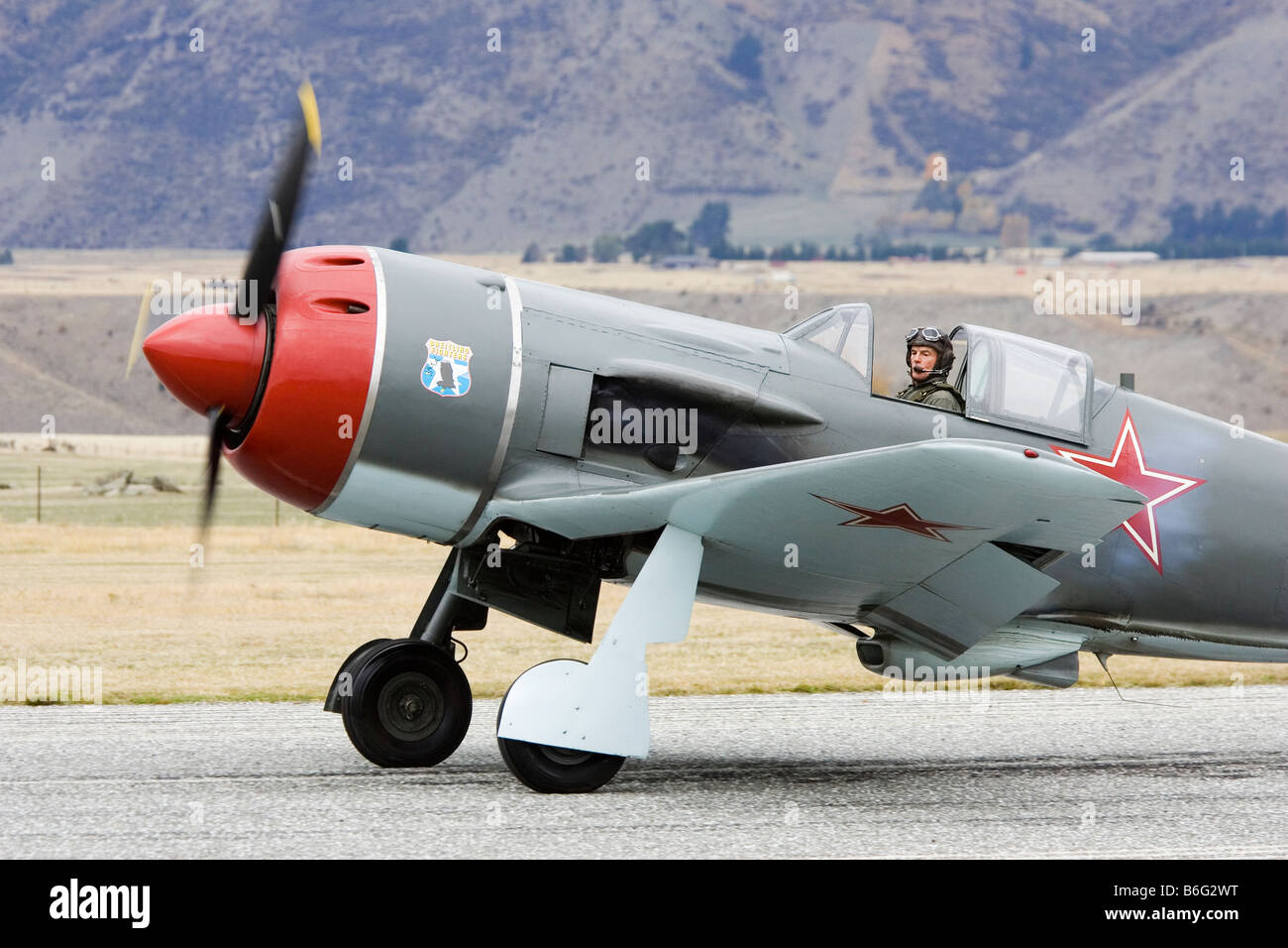 Lavochkin La 9 Russian fighter plane Stock Photo - Alamy