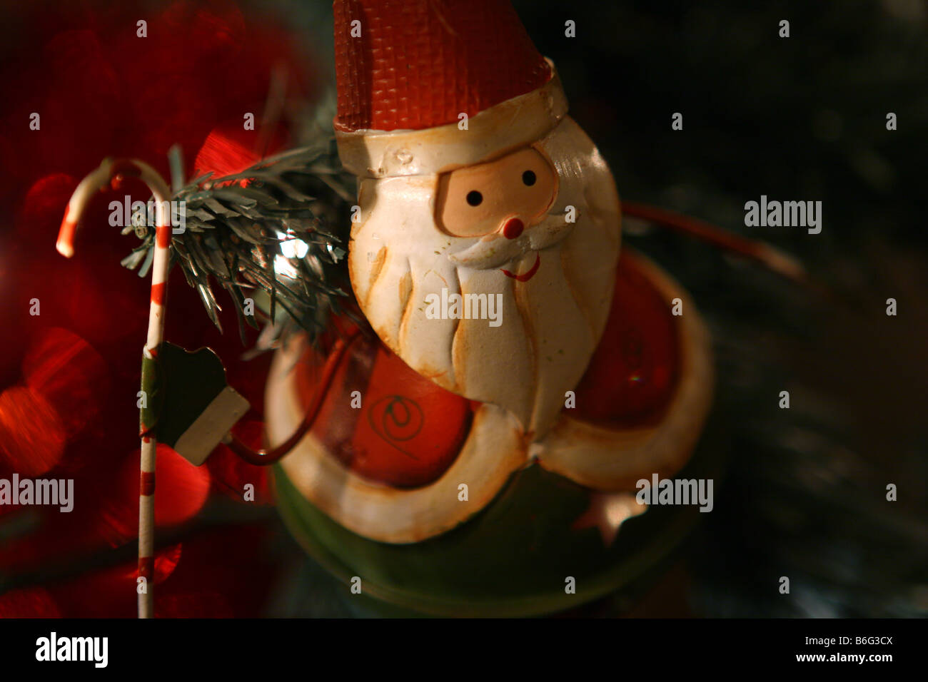 Hanging father christmas lights hi-res stock photography and images - Alamy